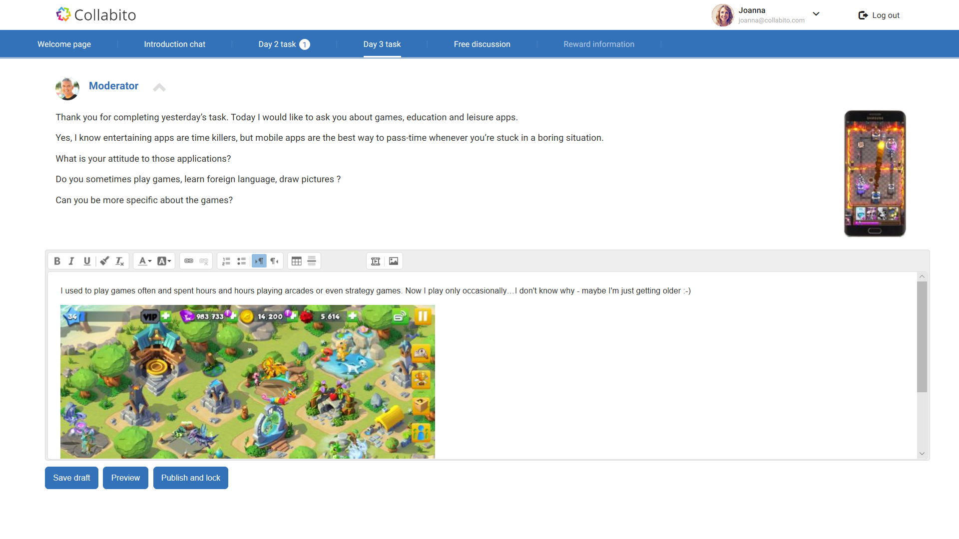 Focus group boards, bulletin boards - Quallie